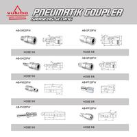 Jual TEKIRO Quick coupler 1/4 Konektor Selang Kompresor Angin Tipe SF ...
