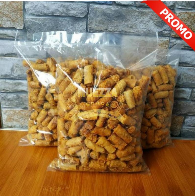 Camilan Sumpia Udang Ebi Asli Termurah COD Isi 1 Kg Cemilan Ringan ...