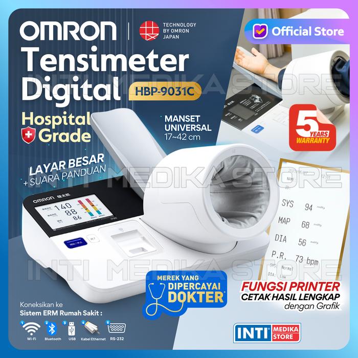 Promo OMRON - Tensimeter Digital Profesional HBP-9031C dengan SUARA ...