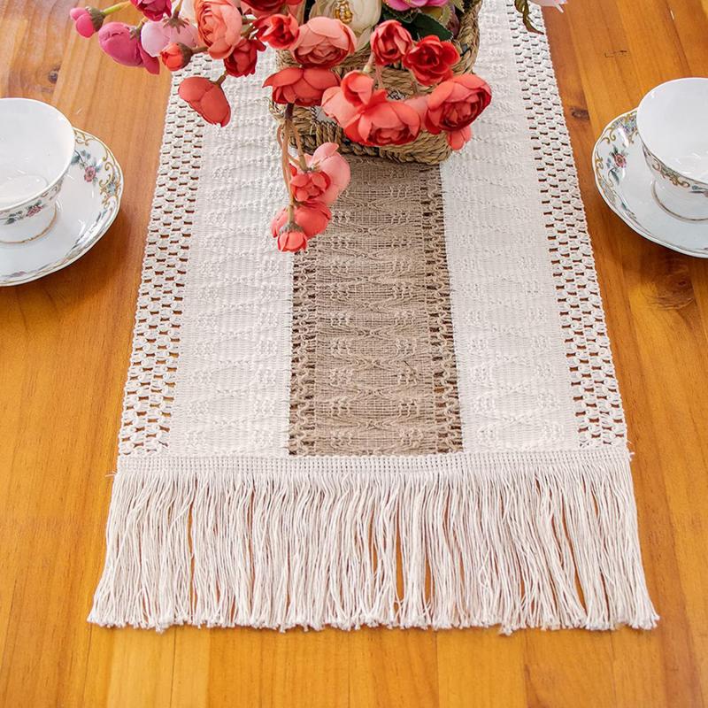 (Spoekerld) Durable Table Runner Table Runner for Weddings Boho ...