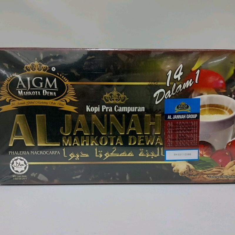 KOPI AJGM AL JANNAH KOPI MAHKOTA DEWA 14 IN 1 - TikTok Shop Malaysia