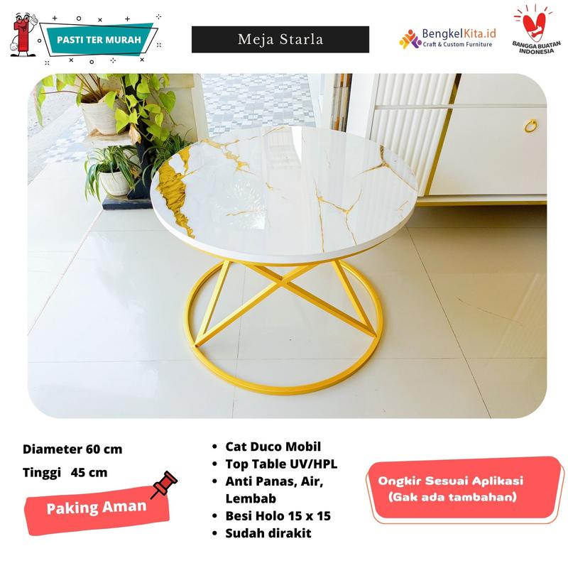 Meja Tamu Minimalis Starla Ruang Tamu /Furniture meja tamu / - Shop ...