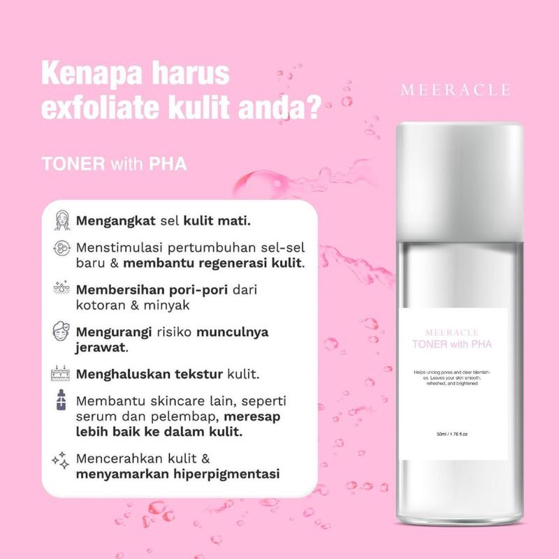 MEERACLE TONER WITH PHA - TikTok Shop Malaysia