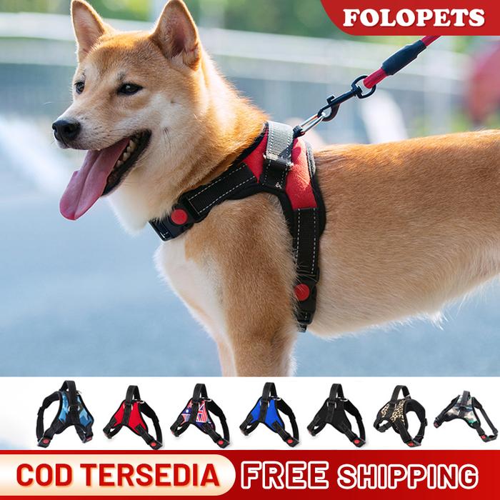 Promo FOLOPETS Rompi Tali Anjing/Kucing Bahan Bernapas & Adjustable ...