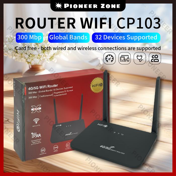 Promo ROUTER WIFI DUAL MODEM 4G/5G LTE/Jaringan berkecepatan tinggi ...