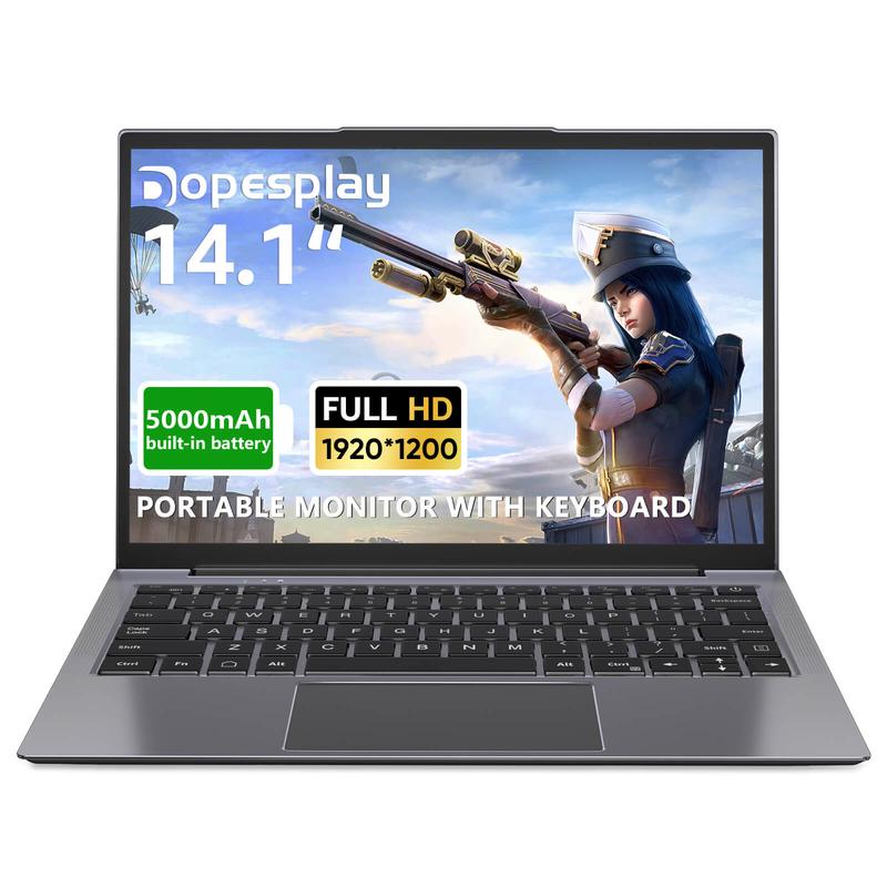 14.1 Inch Portable Monitor for Laptop Monitor 1200p HDR with - TikTok ...