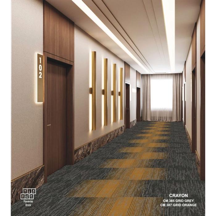 Jual Crayon Karpet Persegi Kotak Tile Crayon Motif Abstrak Gradasi ...