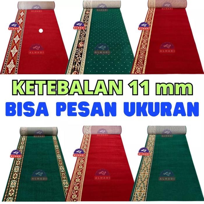 Promo Alhadi Karpet Masjid Mirgra Dynabel Meteran Ukuran 100 x 120cm ...