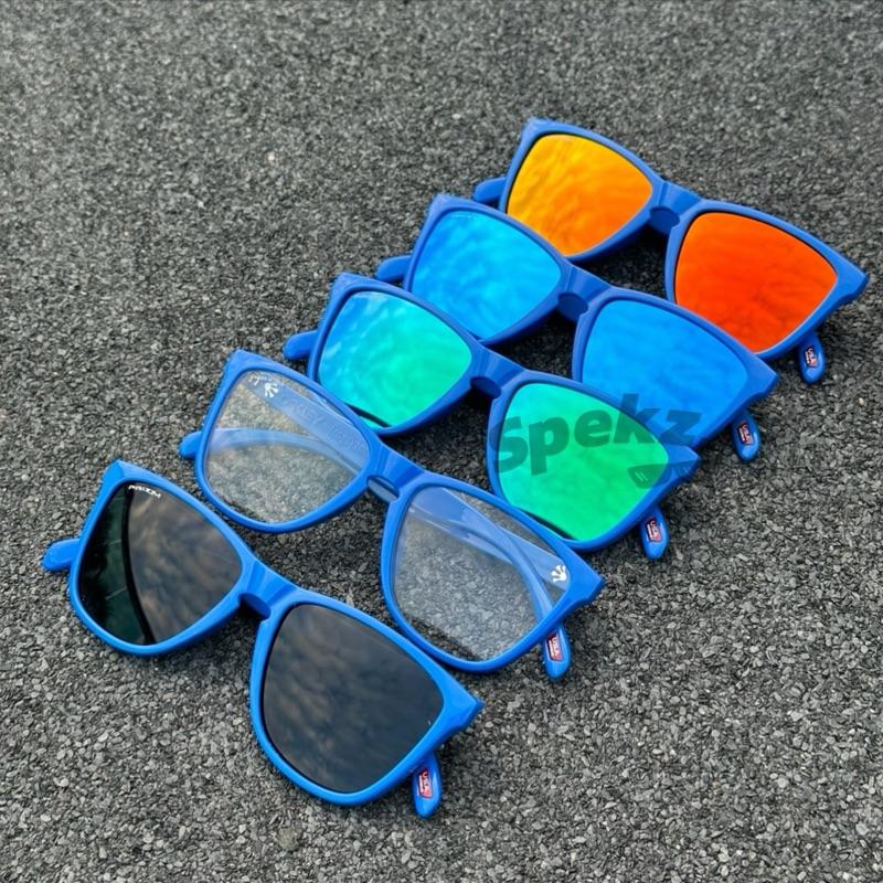 READY STOK uva400 protection spec mata oky 57 biru USA frog cermin mata ...