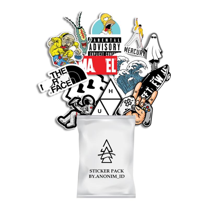 Sticker Aesthetic Stiker Pack Hypebeast Sticker Tumblr Bahan - Shop ...
