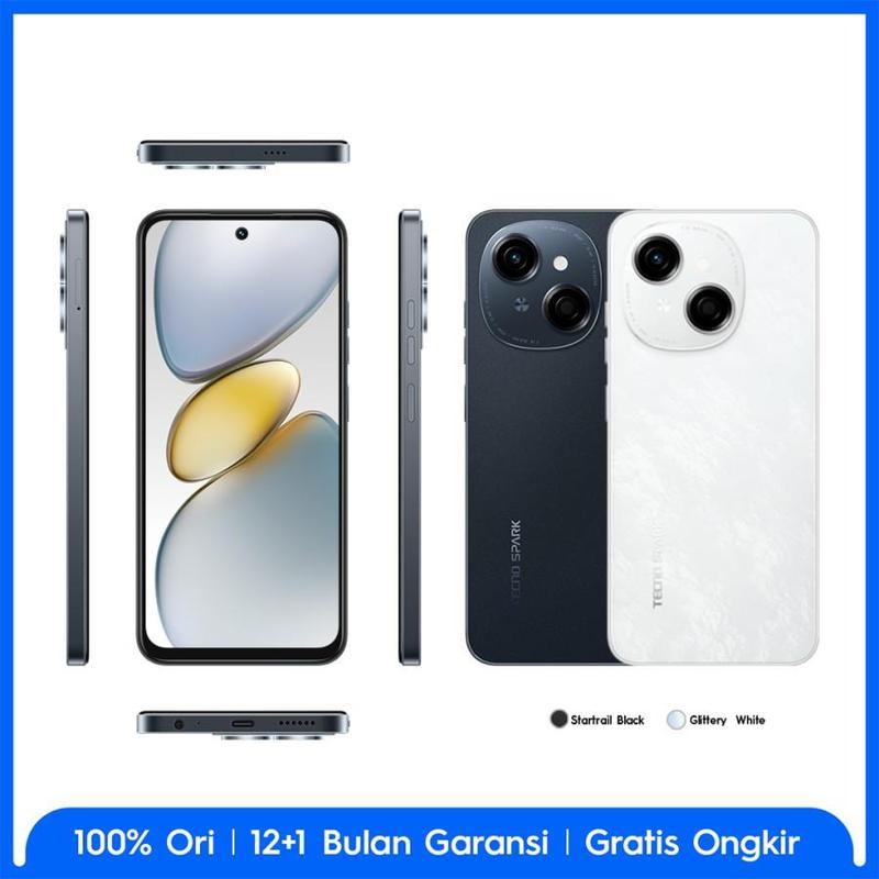 TECNO Spark GO 1 (4/128GB) Smartphone Android GO Edition | 120Hz ...