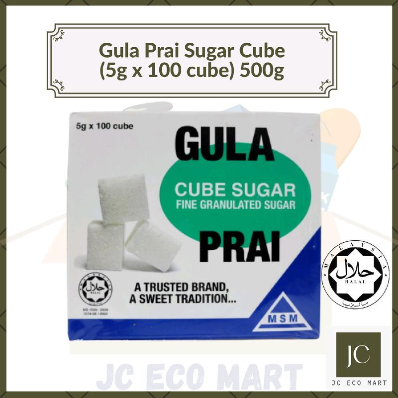 Gula Prai Sugar Cube (5g x 100s) - 500g | Gula Kiub Gula Cub - TikTok ...