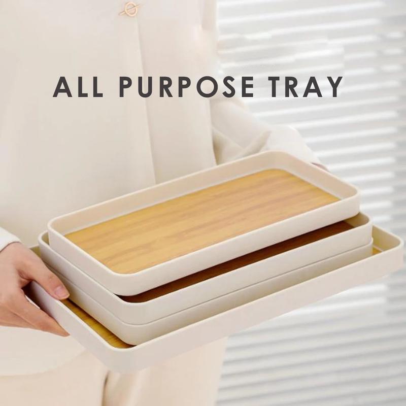Panjang Nampan Tatakan Tray Jati Belanda Rectangle Tray Tatakan - Shop ...