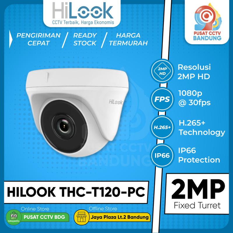 Kamera CCTV Indoor HiLook THC-T120-PC / HiLook Indoor 2MP Analog - Shop ...