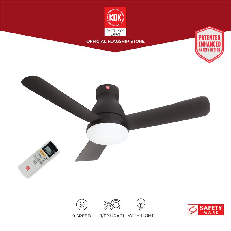 KDK 3-blade U48FP (120cm) DC LED Light Ceiling Fan with Remote - TikTok ...