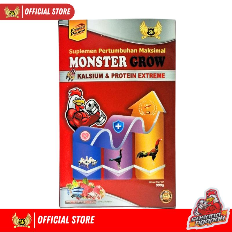 Monster Grow - Suplemen Pakan Ayam Laga - Sasana Ngapak [HARGA - Shop ...