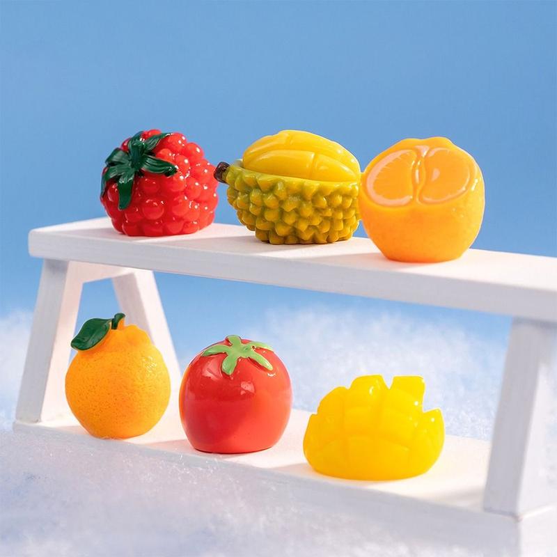 Patung Buah Simulasi, Reka Bentuk Comel, Kraftangan 3D, Miniatur ...