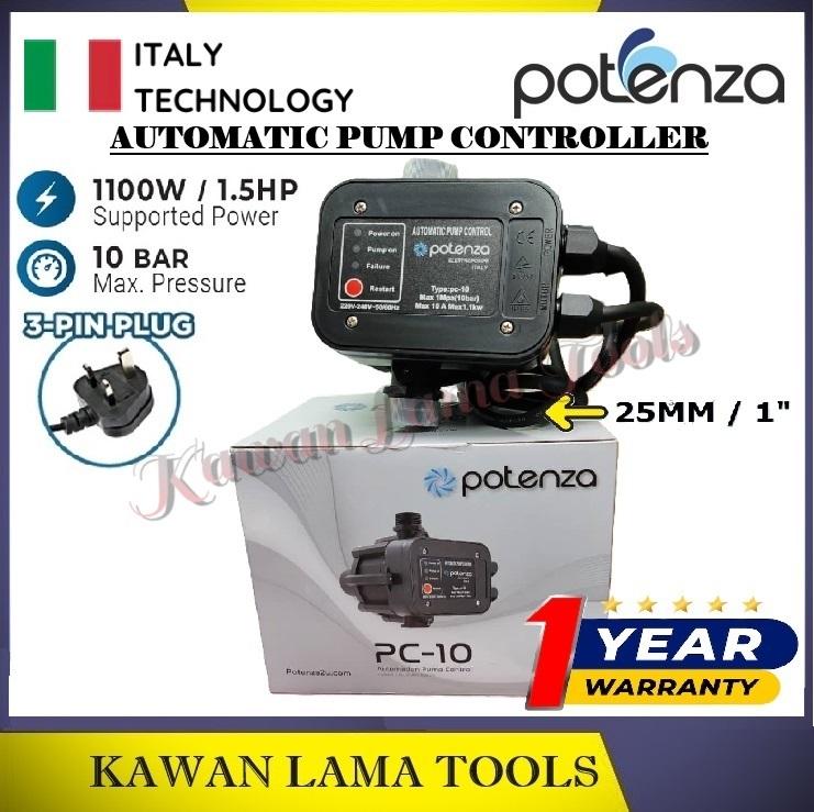 POTENZA PC-10 AUTOMATIC WATER PUMP CONTROL / WATER PUMP PRESSURE ...