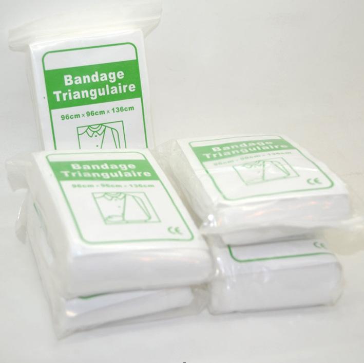 6 Packs/Lot Non-woven Triangular Plaster Bandage Medical Supply Wound ...