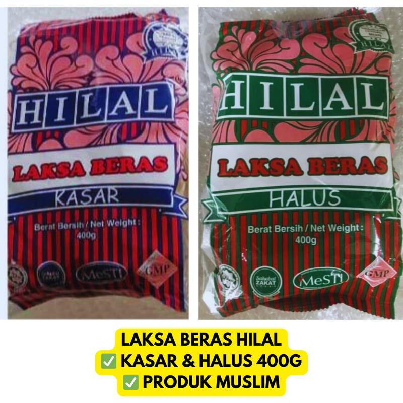 LAKSA CAP HILAL HALUS & KASAR 400G Food - TikTok Shop Malaysia