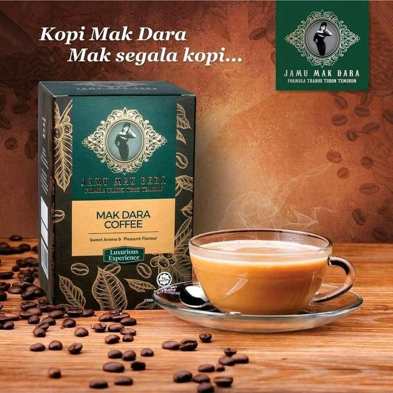 Original Jamu Mak Dara Kopi 15sch x25g Coffee - TikTok Shop Malaysia