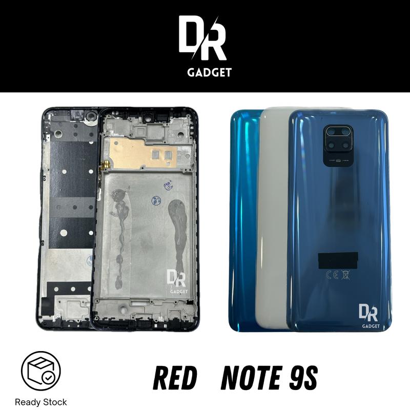 RED NOTE 9S Middle Frame / Back Glass / Battery Cover / Housing ...