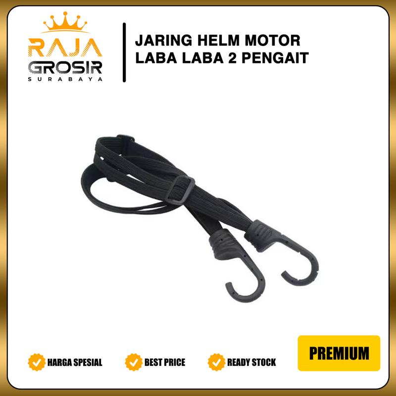 Jaring Helm Motor Laba-Laba Dua Pengait – Multifungsi & Elastis - Shop ...