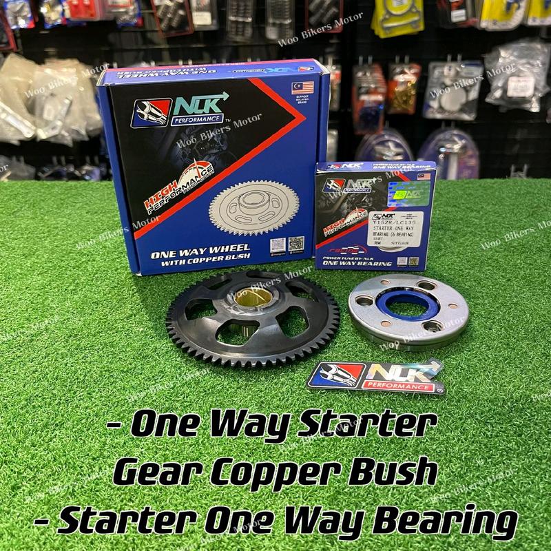 One Way Starter Gear Copper Bush & Bearing NLK/ SCK - Y15ZR - TikTok ...
