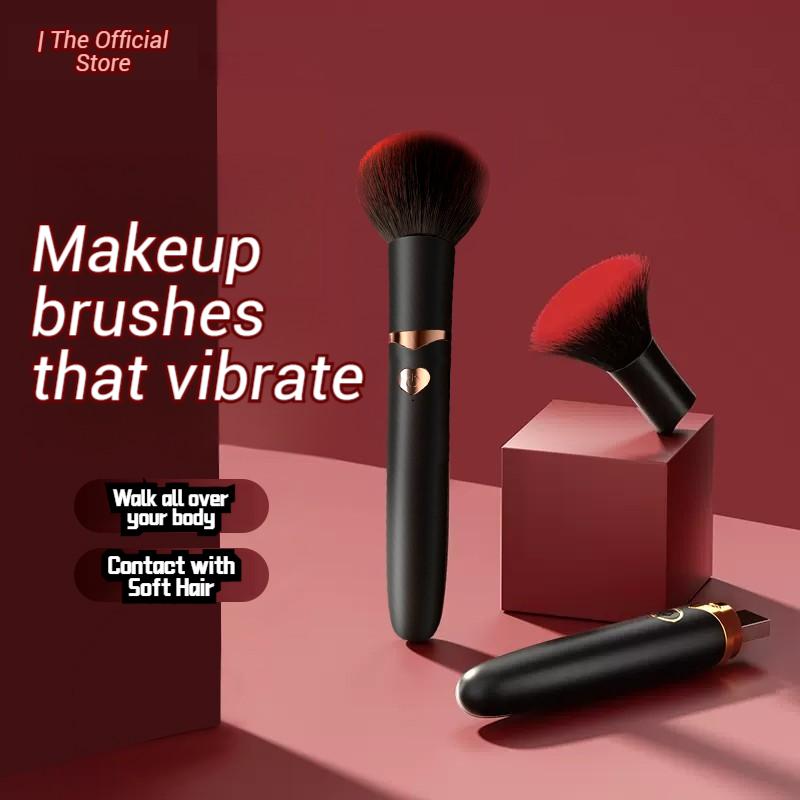 【Buy 1 Get 1 Free】Vibrating Makeup Brushes - Fluffy Soft Spa - TikTok ...