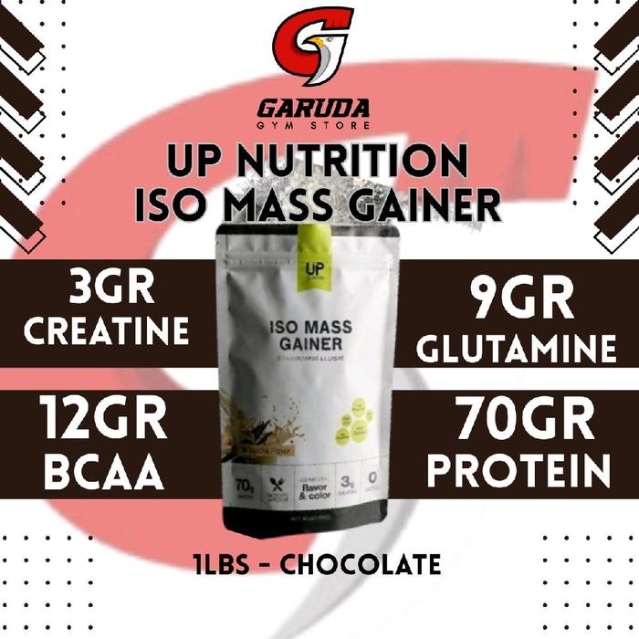 Jual UP Nutrition Iso Mass Gainer 1lbs with Curcumine dan L- lysine ...