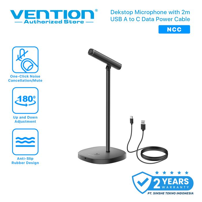Promo Vention USB Desktop Microphone Live Streaming Gaming DSP Noise ...