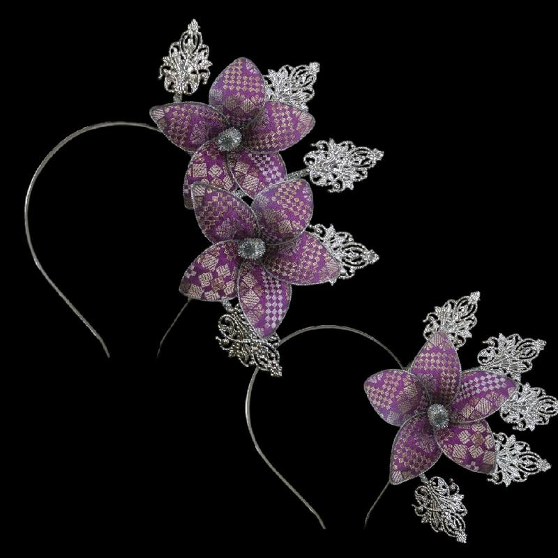 Sanggul Bunga Songket Lily - TikTok Shop Malaysia