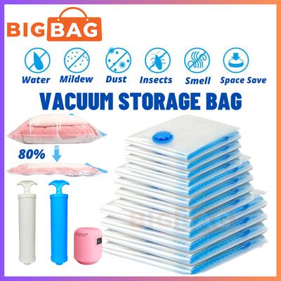 Vacuum Bag Zip Lock Plastic Bag Reusable Vacuum Sealer Bag Compress ...