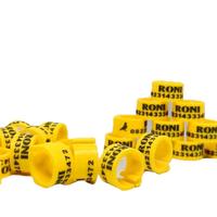 Jual Ring Burung Merpati Model Laser Klip 15pcs dengan Gratis Request ...