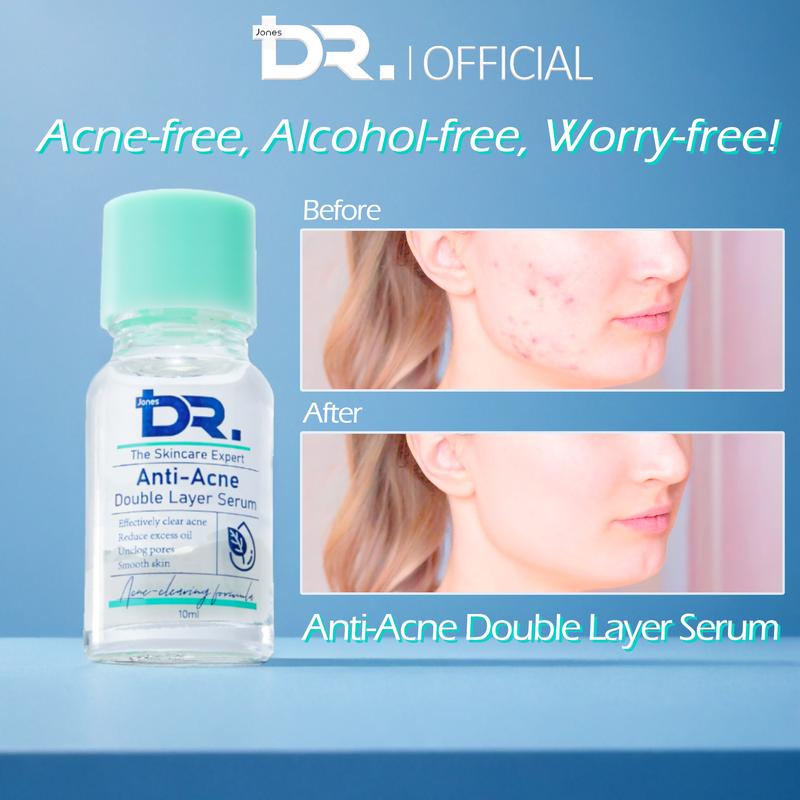 Dr. Jones Anti-Acne Dual Layer Serum - Dermatologist Proven - TikTok ...