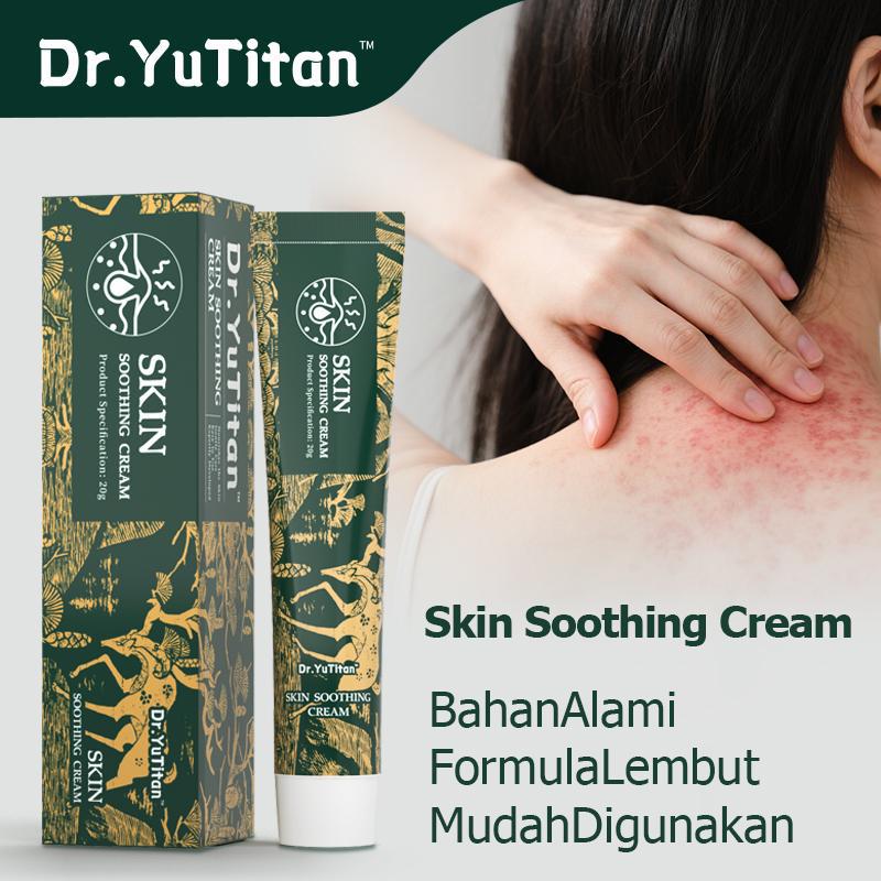 Dr.YuTitan Skin Soothing Cream Meringankan eksim dermatitis, kulit ...