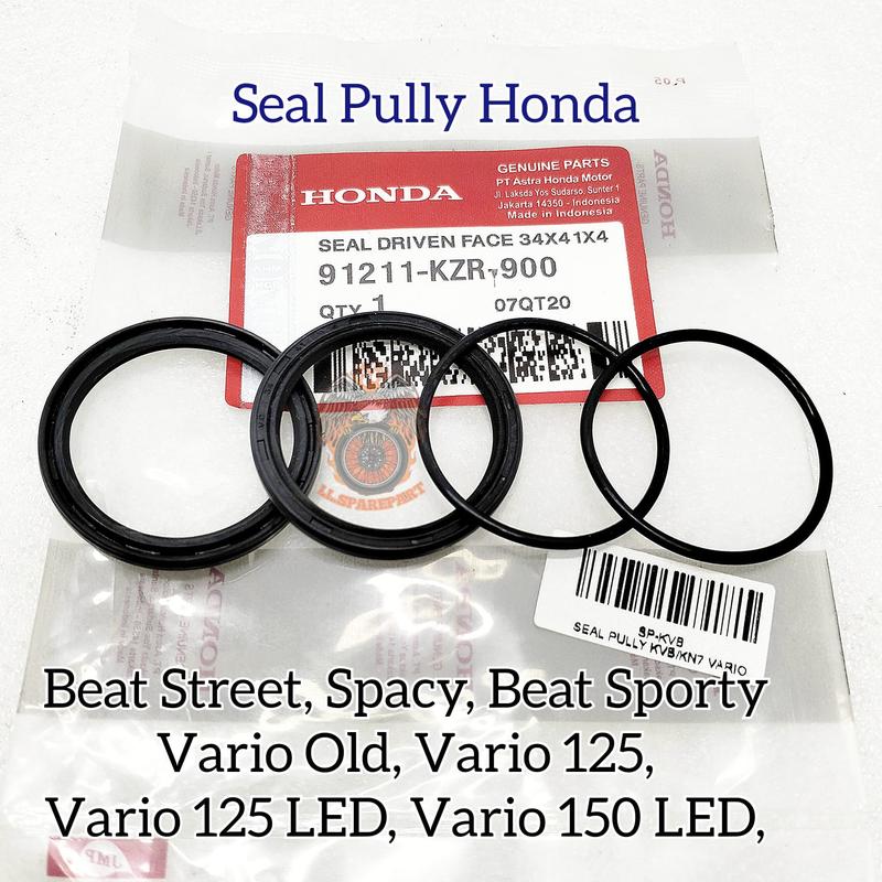 SEAL SIL ORING SET PULLY ORI HONDA KZR/KVB/KN7 BEAT STREET SPACY - Shop ...