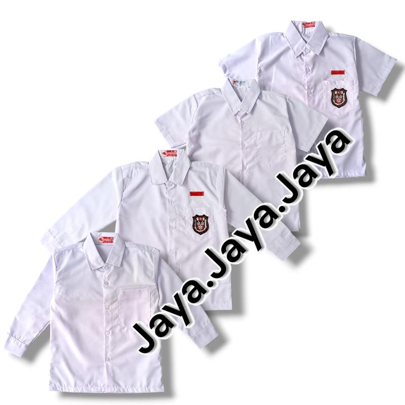 Baju SD Putih Lengan Panjang Lengan Pendek Seragam Sekolah SD - Shop ...
