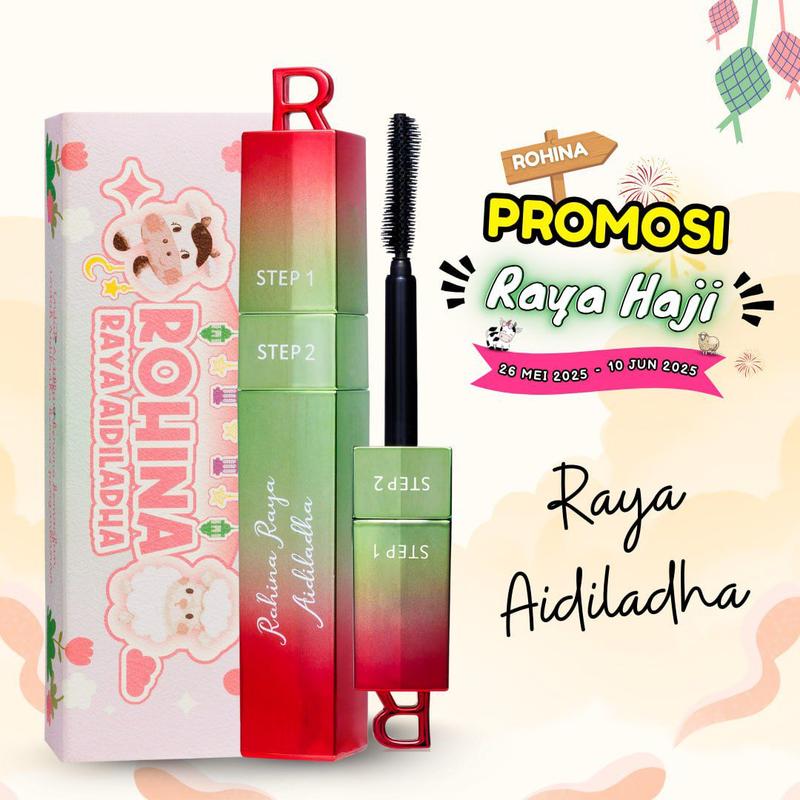 ROHINA MASKARA RAYA AIDILADHA 2025 Waterproof Mascara - TikTok Shop ...