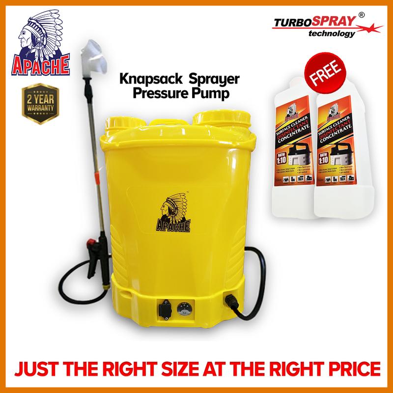 APACHE TurboSpray KS-16E 16L Rechargeable Lithium-Ion Batter - TikTok ...