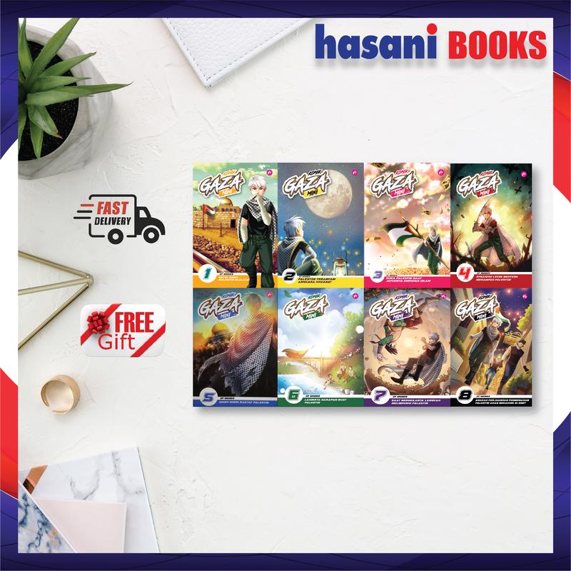 Hasani Komik Gaza Mini 01 - 10 by IF Moses - TikTok Shop Malaysia