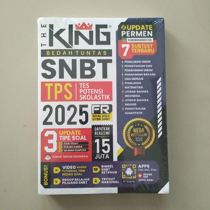 Buku TPS SNBT 2025 FR Soal Asli UTBK SNBT - Shop | Tokopedia