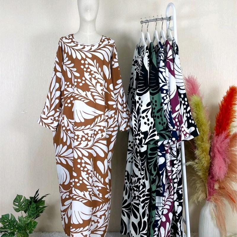 BAGGY KAFTAN LABUH Batik Aloha Hawaii Beach Dress girl fashion Spring ...
