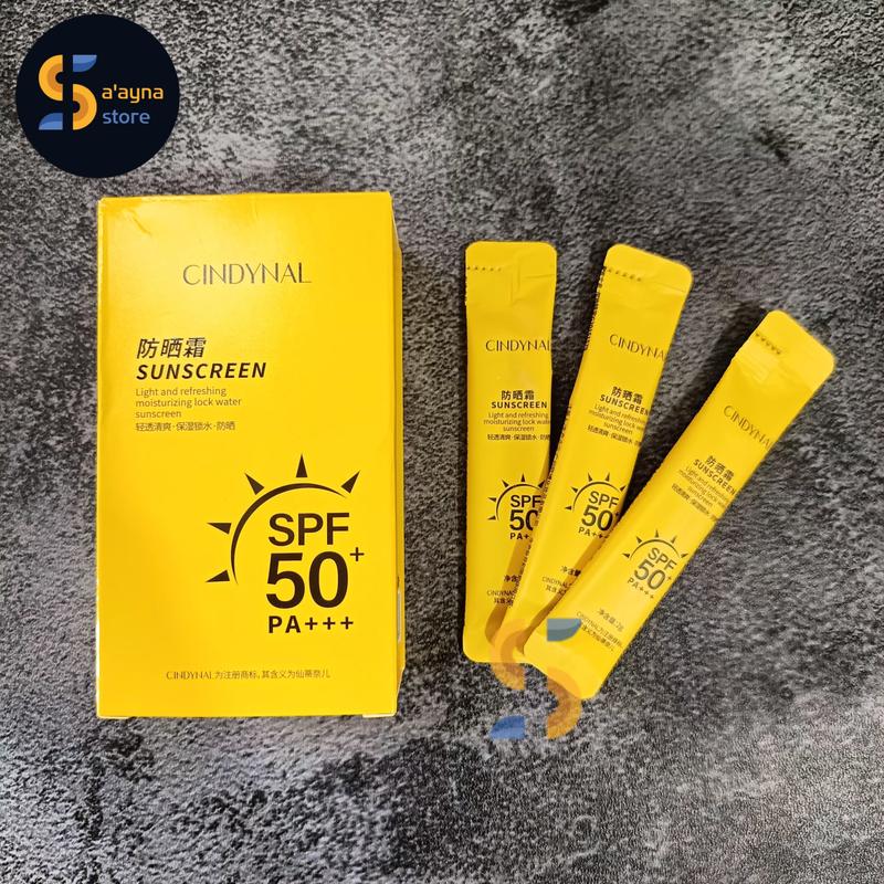 [ Sachet ] Sun Block Cindynal SPF 50 PA+ Tahan 12 Jam Sun Screen - Shop ...