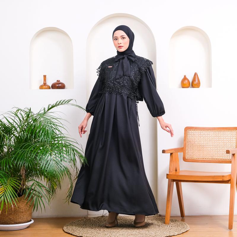 Maria Collection Nara Dress – Dress Elegan dengan Rompi yang - Shop ...