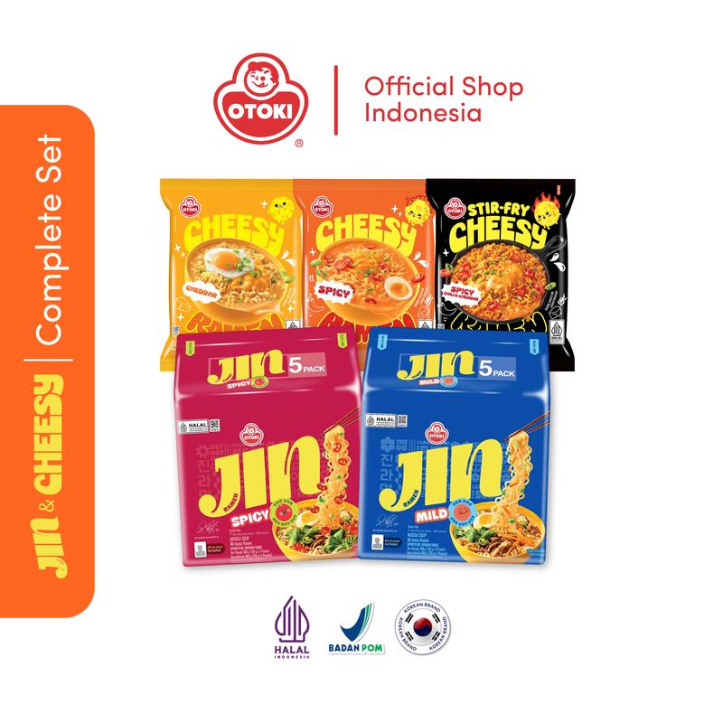 OTOKI Ramen HALAL Satuan All Variasi Rasa - JIN Ramen Mild Spicy ...