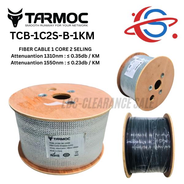 Tarmoc TCB-1C2S-B-1KM | Dropcore Cable FO 1 Core 2 Seling 1000m | Kabel ...