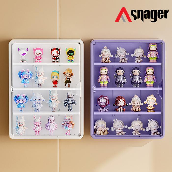 Promo Snager Tempat Penyimpanan Display Action Figure Transparan Tempel ...