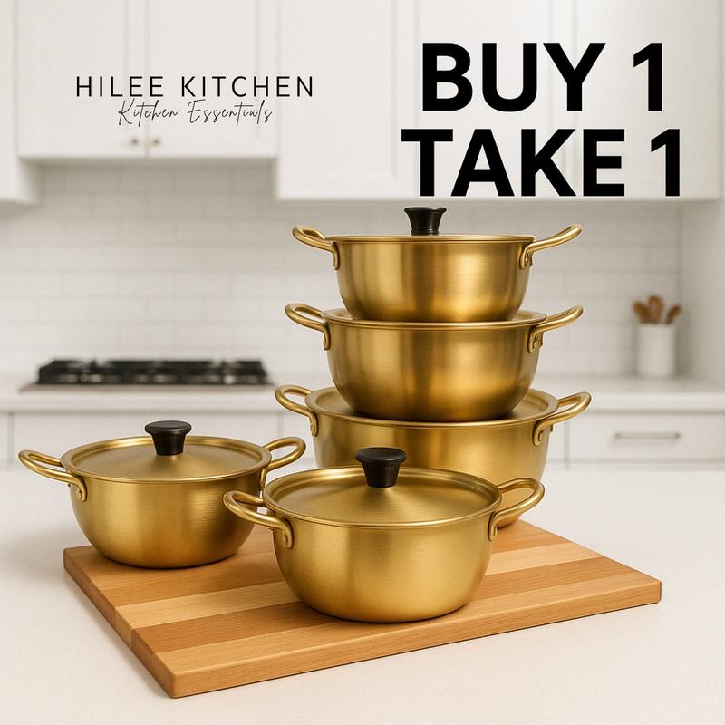 BUY 1 TAKE 1 Korean Cooking Pot Soup Pot Ramen Noodles Pot Kitchen ...