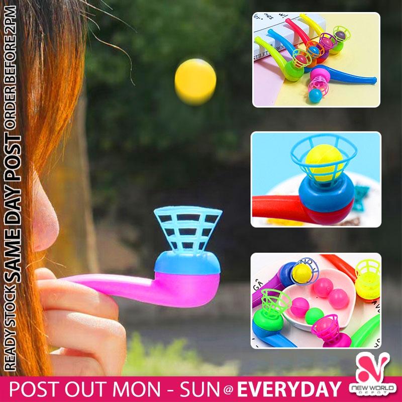 ( 𝗦𝗠𝗢𝗢𝗧𝗛 𝗘𝗗𝗚𝗘 ) Classic Floating Blow Balls Tube Toy - TikTok Shop Malaysia